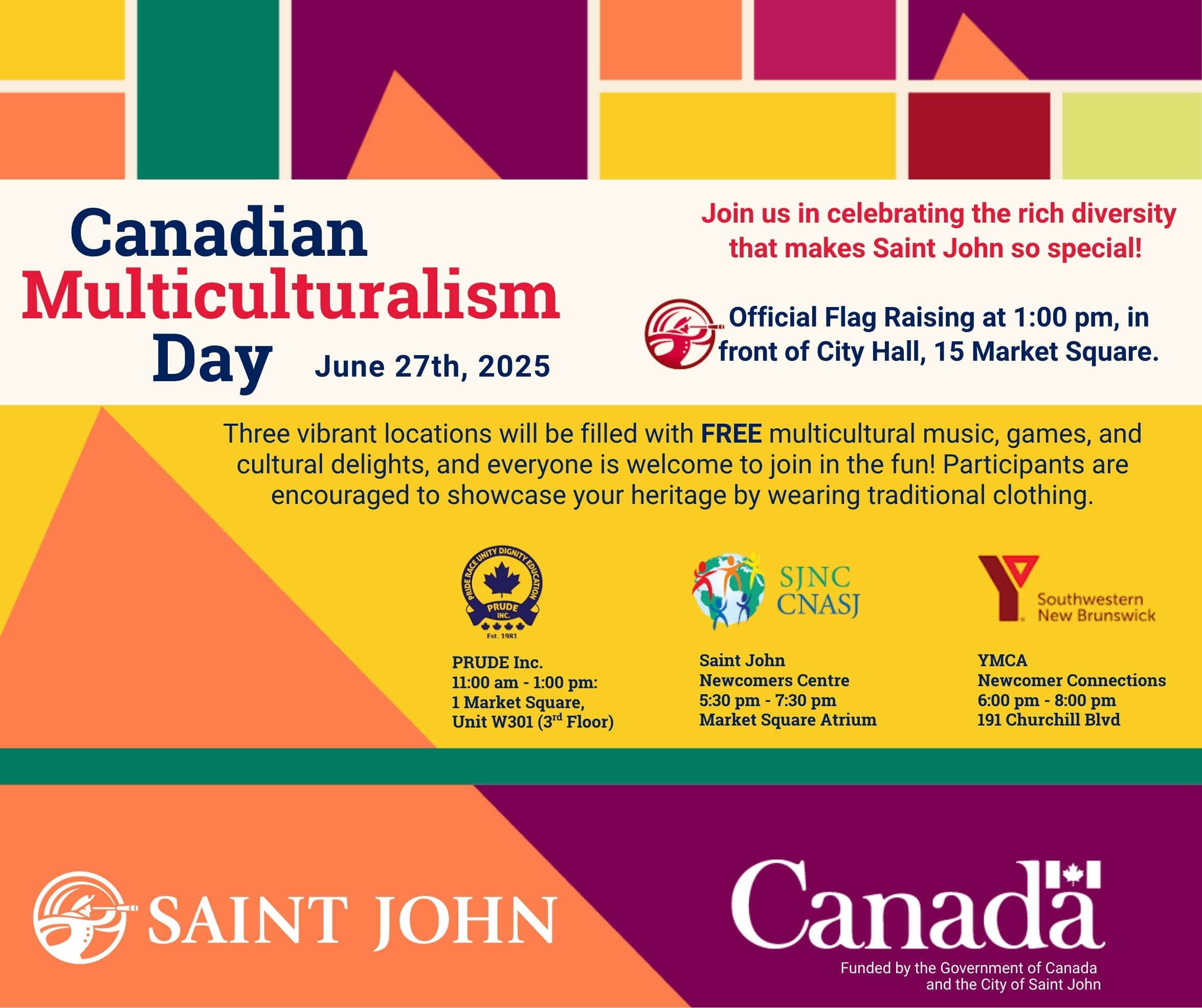 Canadian Multiculturalism Day | Discover Saint John