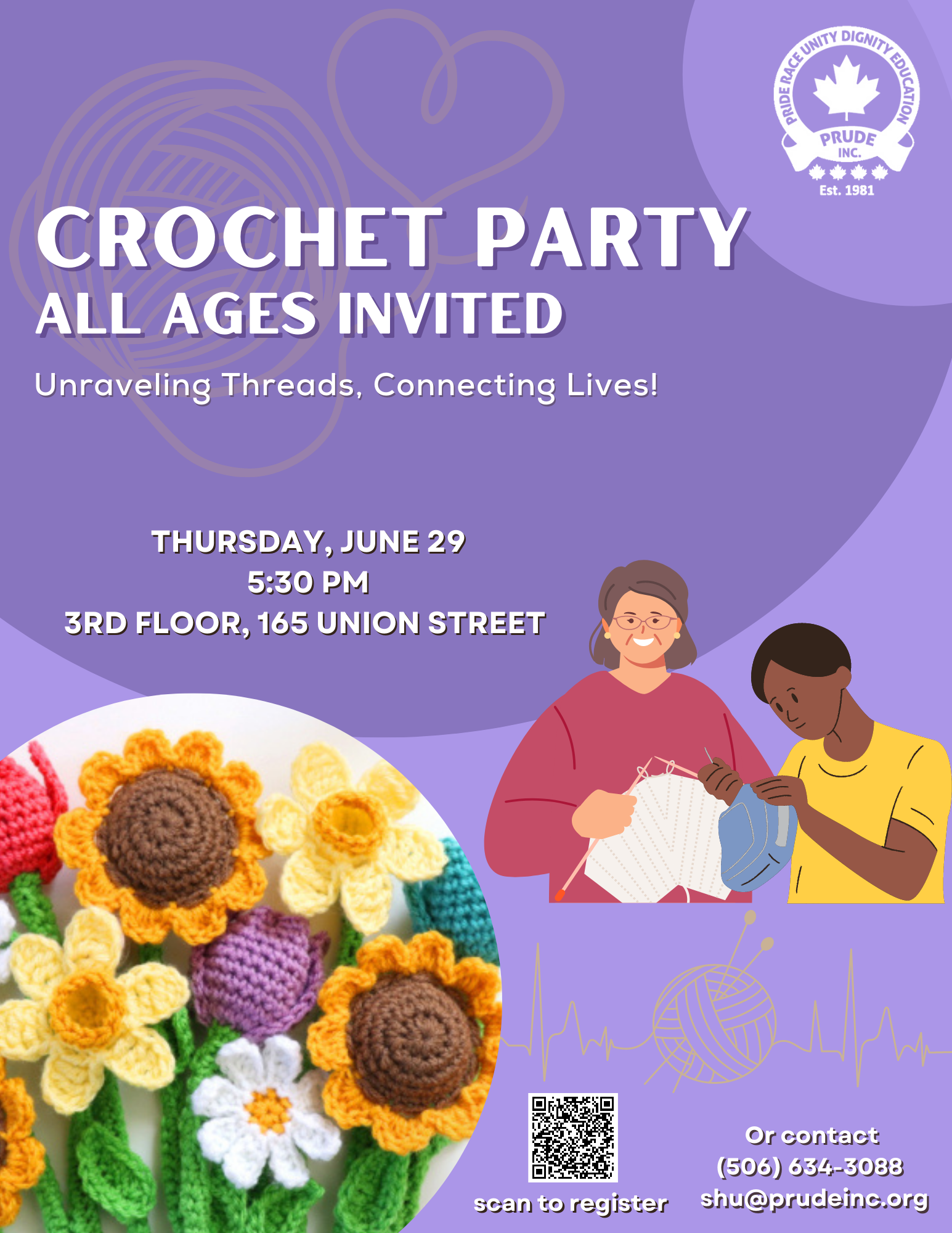 Crochet Party | Discover Saint John